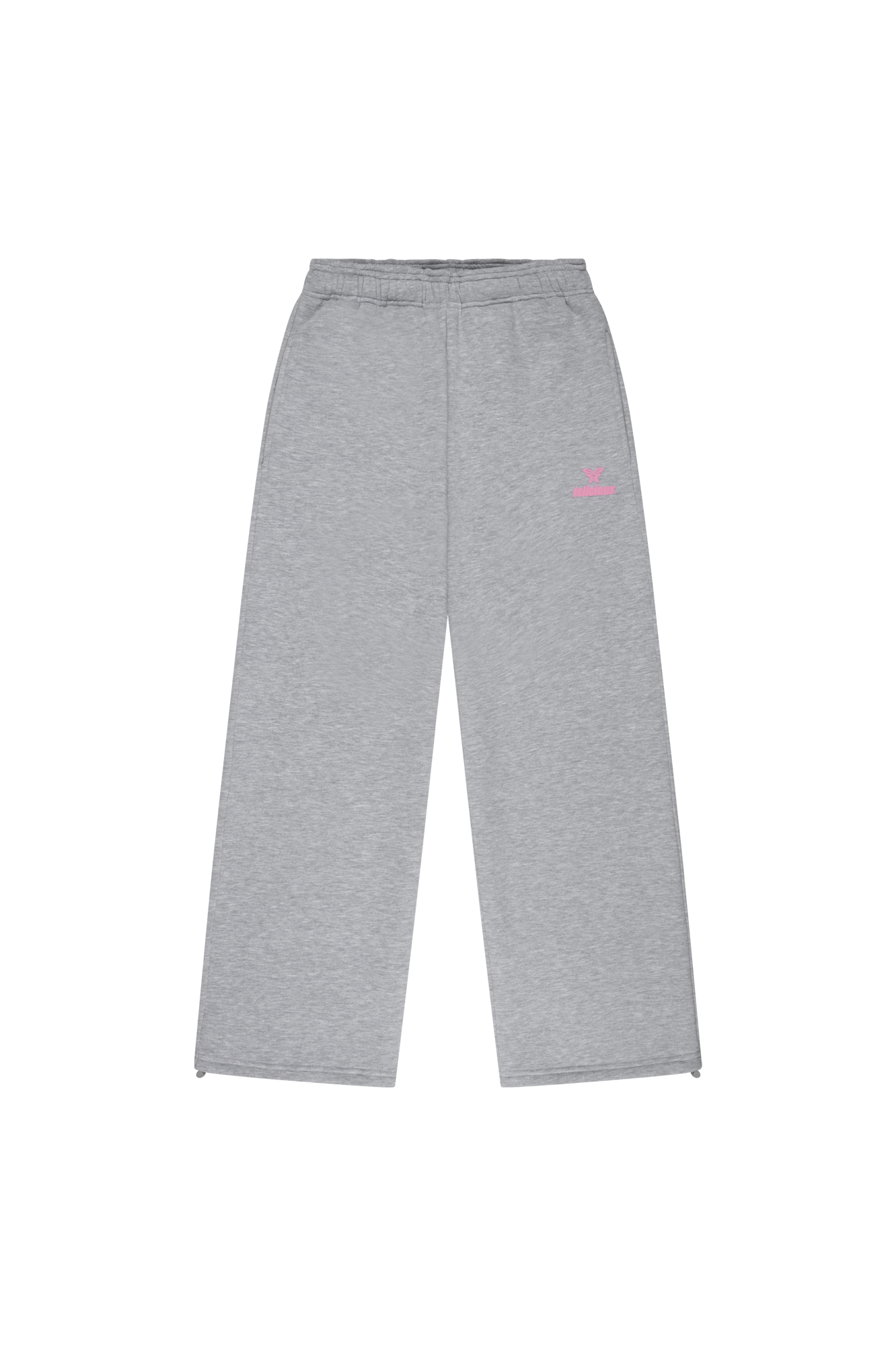 Basic Logo Sweatpants Light Grey