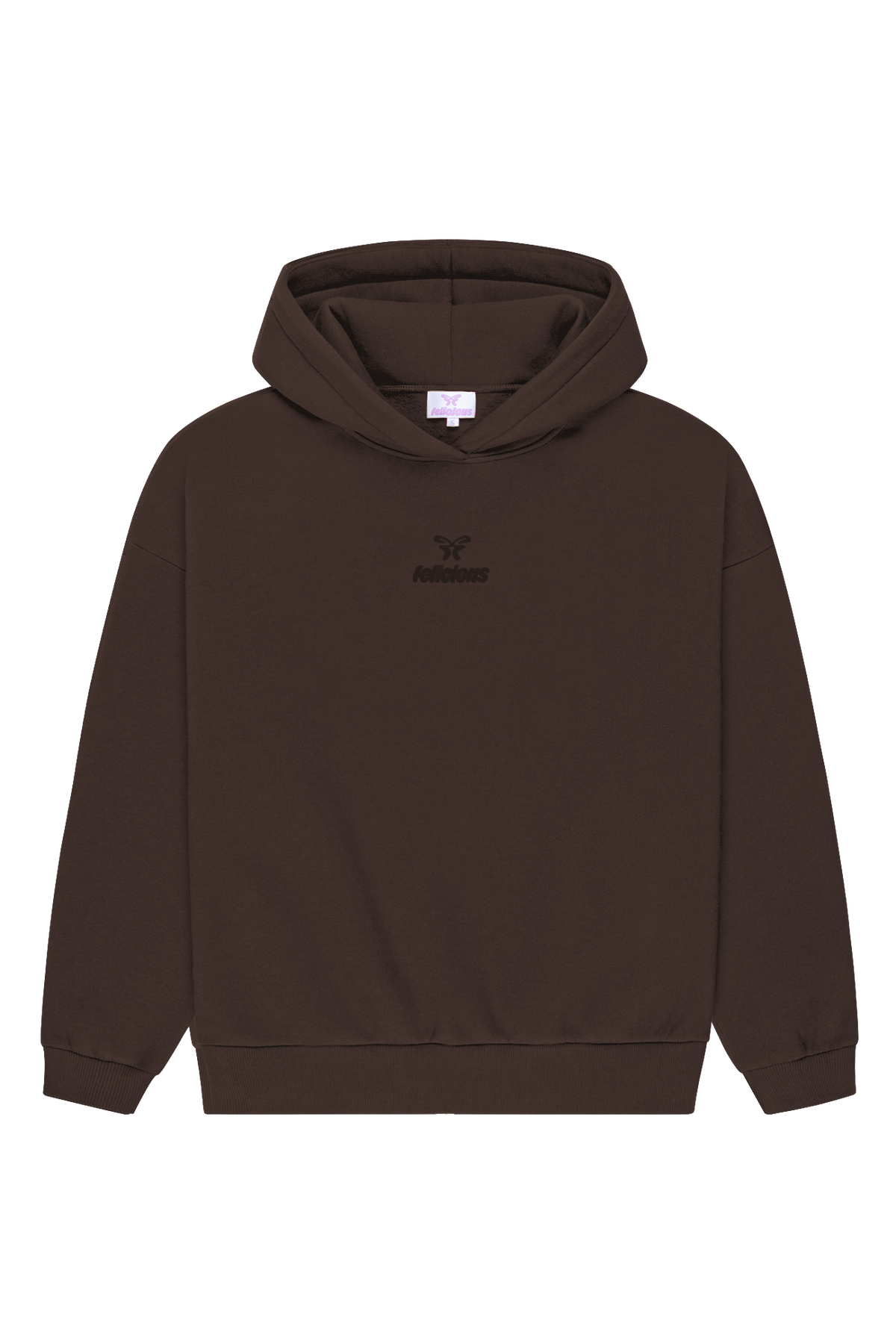 Basic Logo Hoodie Chocolate