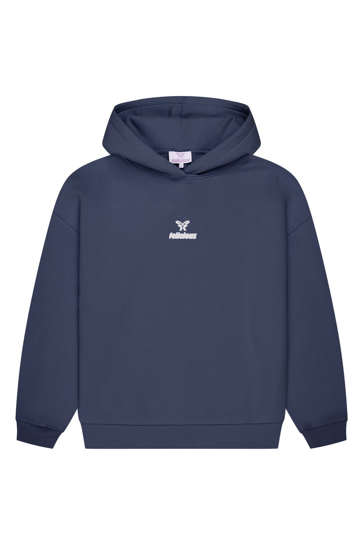 Basic Logo Hoodie Stone Blue